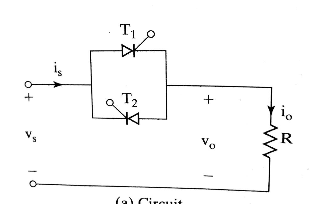 Solved S ळ T₁ T₂ (a) Circuit + R = 10 and the root-mean- = | Chegg.com