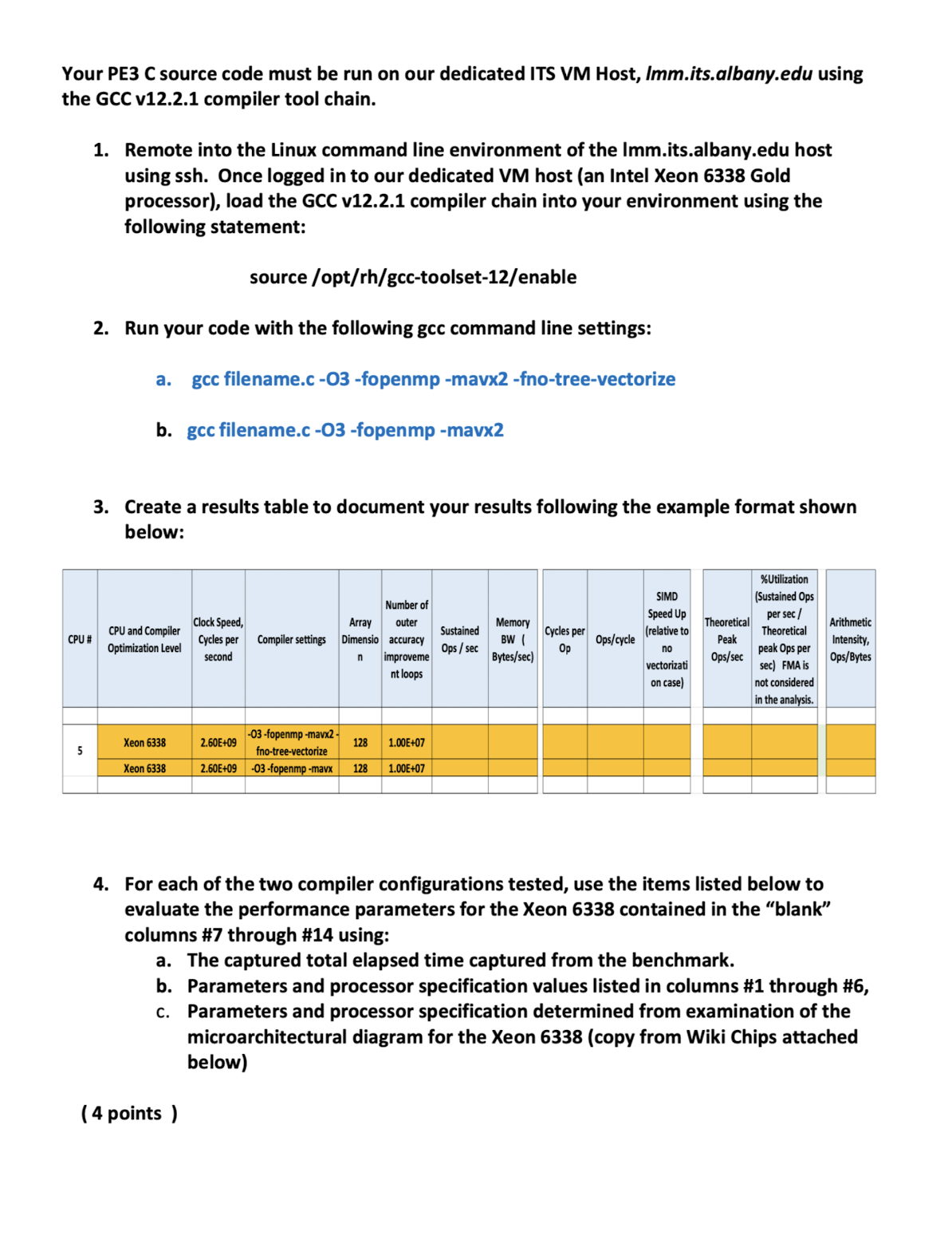 Solved please make sure it the correct CPU & complier | Chegg.com