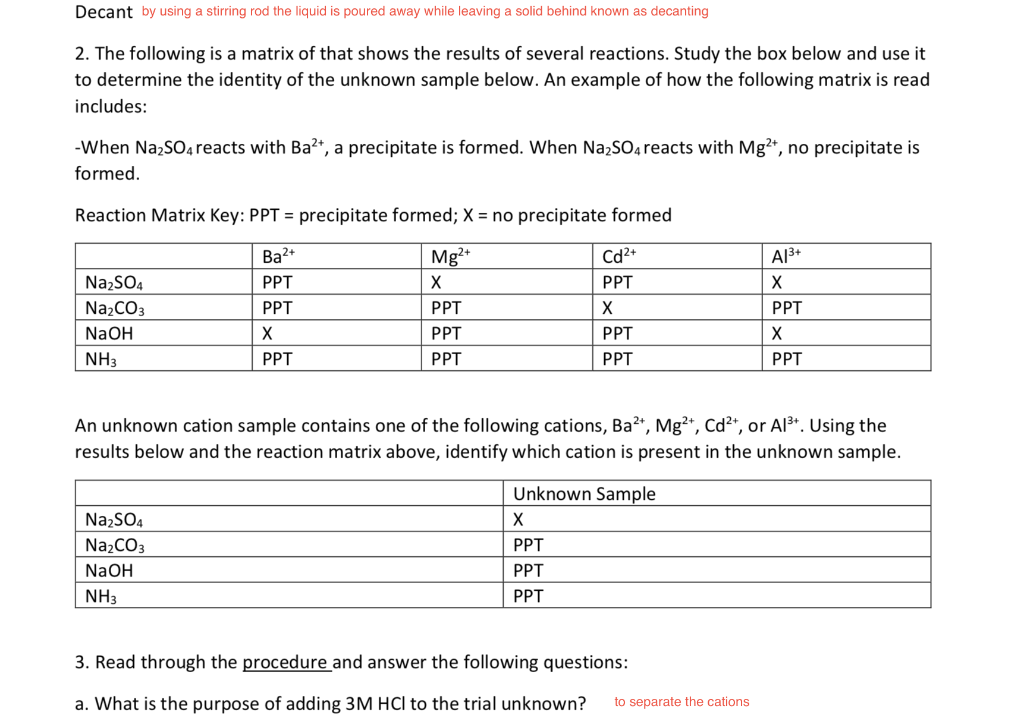 Solved 2. The following is a matrix of that shows the | Chegg.com