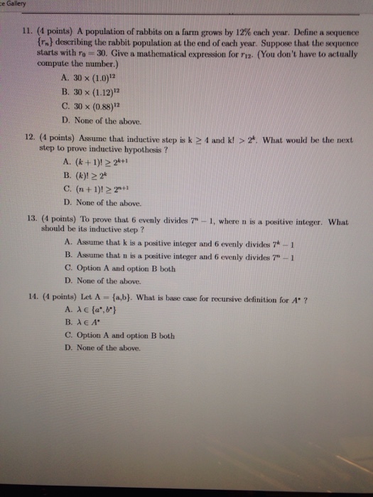 Solved 1. (4 points) The input and output alphabet for the | Chegg.com