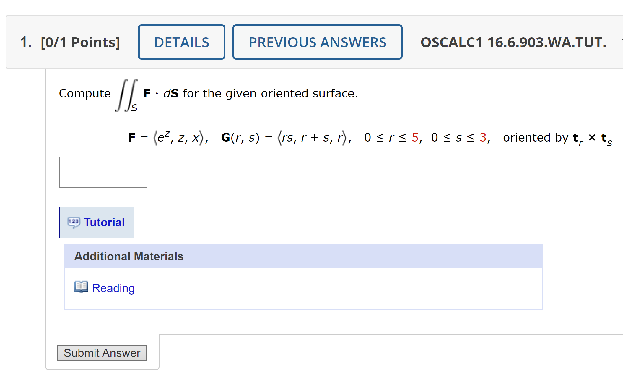 Solved Compute ∬SF⋅dS for the given oriented surface. | Chegg.com