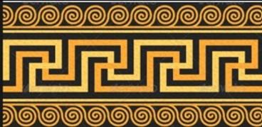 Solved Describe the symmetries of the Frieze pattern shown | Chegg.com