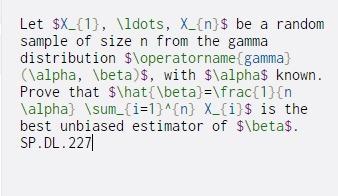 Solved Let $X_{1}, \ldots, X_{n}$ be a random sample of size | Chegg.com