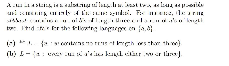 Solved Consider the set of strings on {0,1} defined by the | Chegg.com
