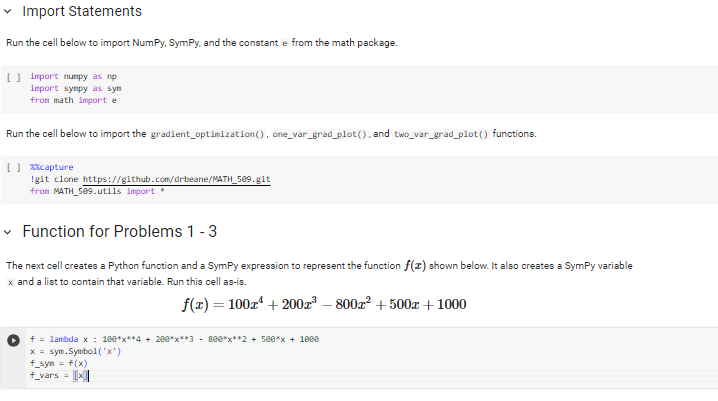 Solved def gradient_optimization(sym_fn, vars, init_vals, | Chegg.com