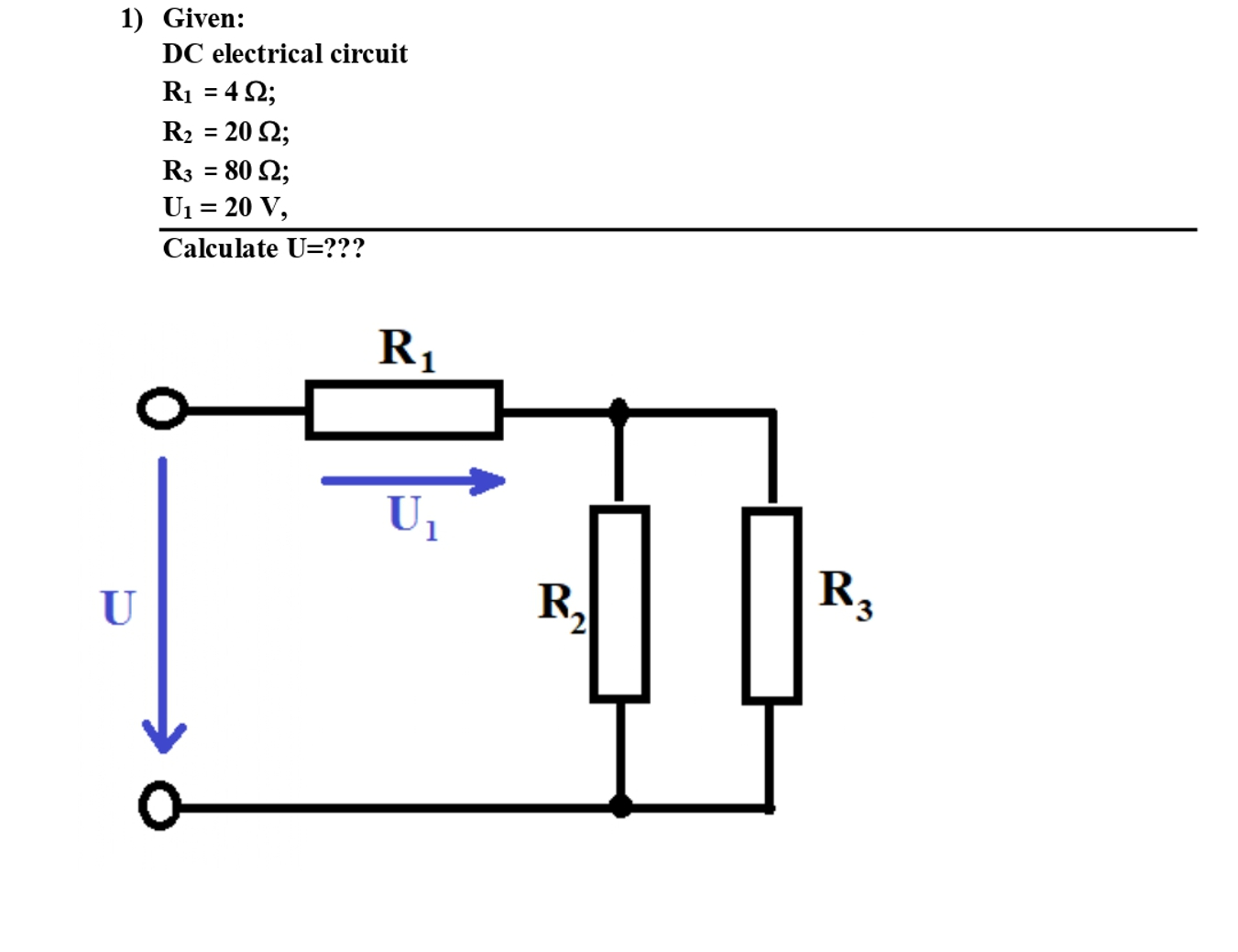 Solved Given:DC electrical | Chegg.com