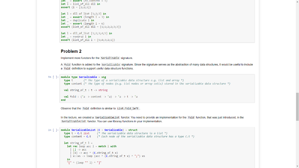 Solved Problem 1 Implement more functions for the doubly | Chegg.com
