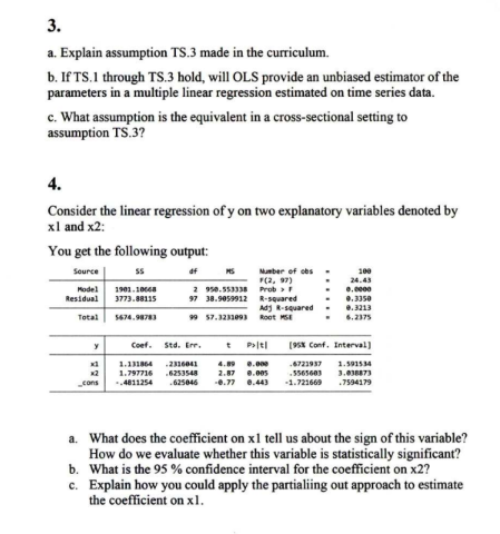 Solved 1. Suppose that you want to estimate the effect of | Chegg.com