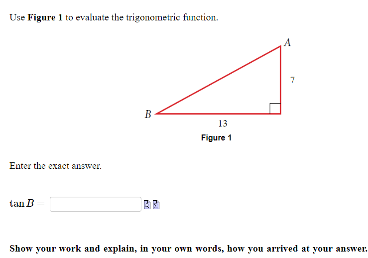 Solved Use Figure 1 to evaluate the trigonometric function. | Chegg.com Solved Use Figure 1 to evaluate the trigonometric function. | Chegg.com