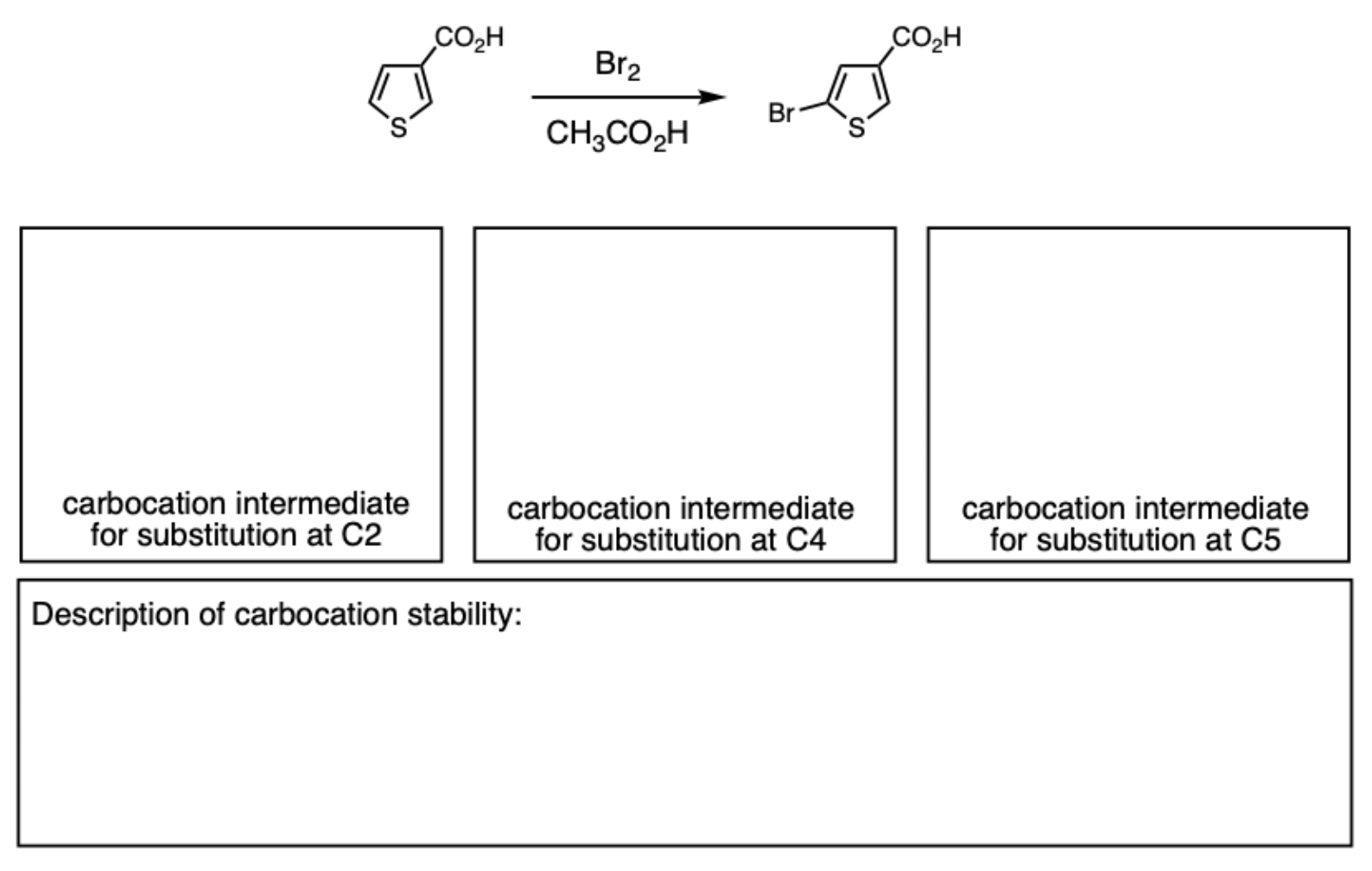 Solved Using drawn out carbocation intermediate structures, | Chegg.com