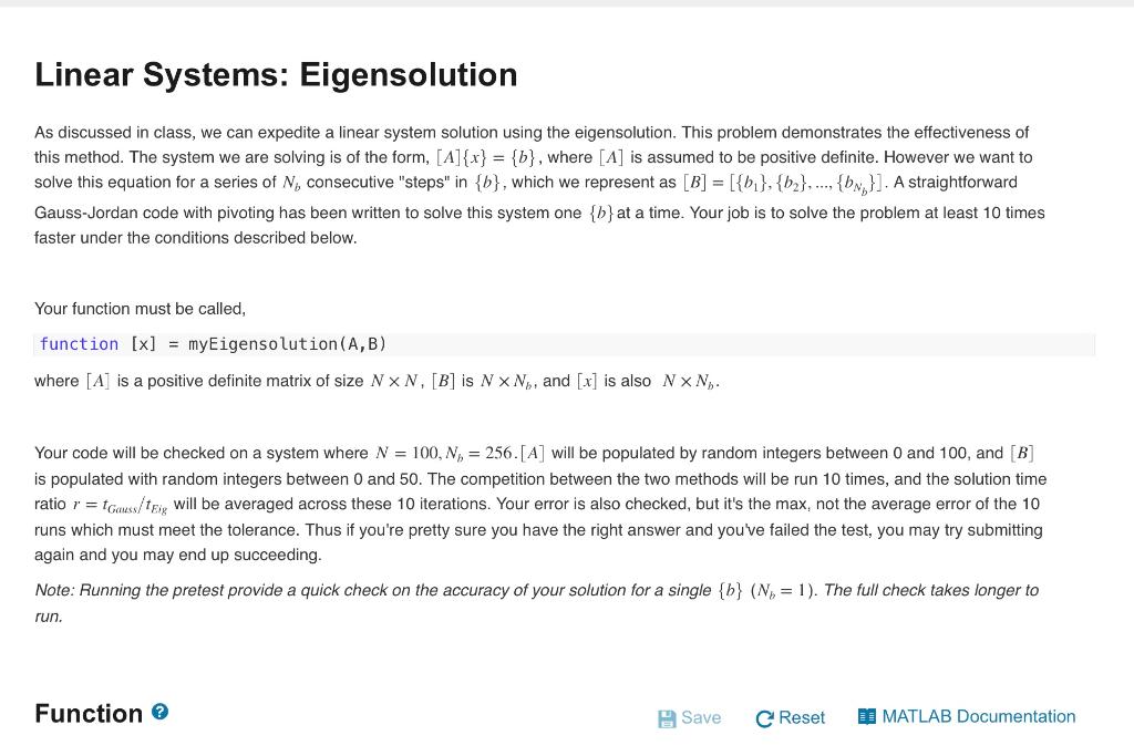 Solved As discussed in class, we can expedite a linear | Chegg.com
