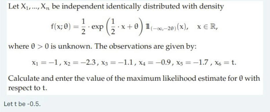 Solved Let X1,...,X, be independent identically distributed | Chegg.com