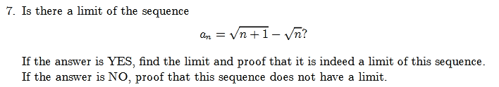 Solved Is there a limit of the | Chegg.com