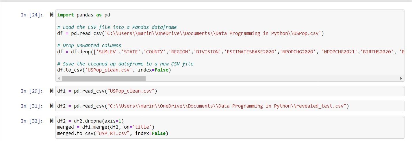 Solved I have defined data frames and this error message | Chegg.com
