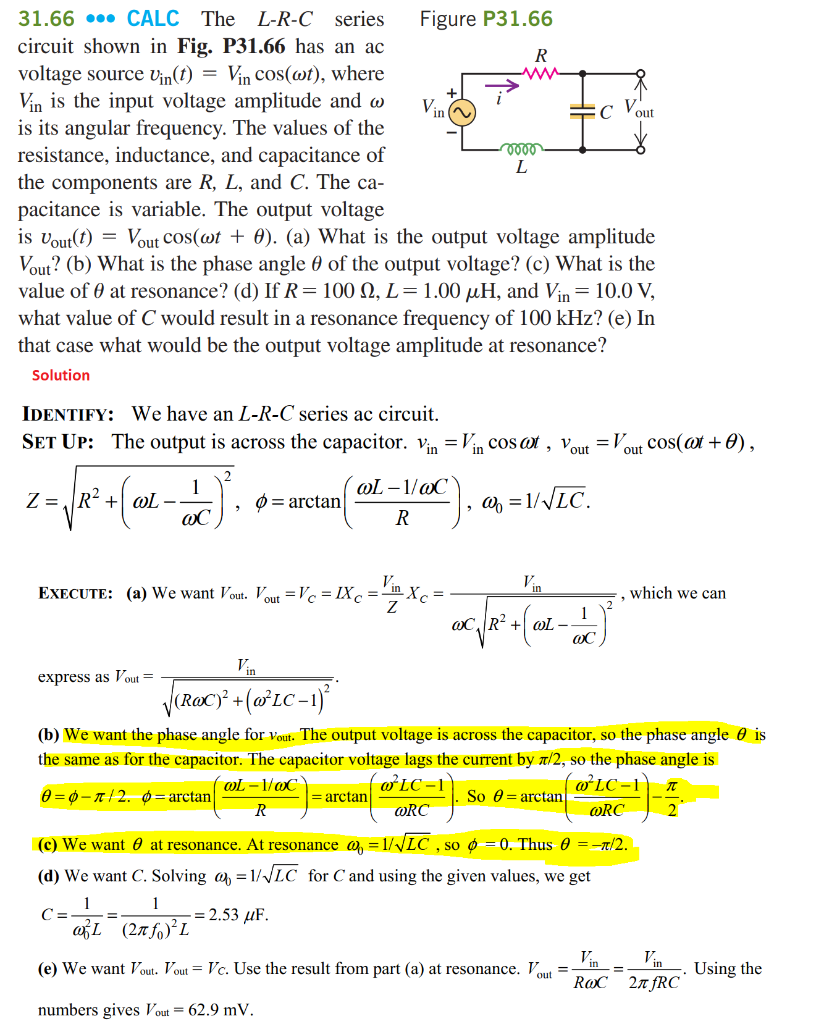 Solved I have the solution but i did not understand part b | Chegg.com