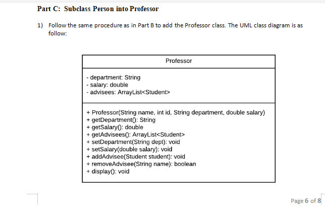 Solved 1) Create a new project in NetBeans called | Chegg.com