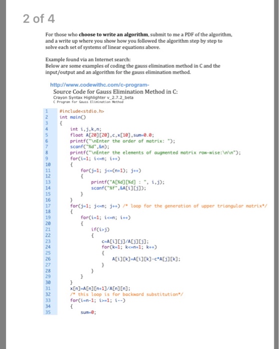 Solved Pick a technique that we have learned to solve the | Chegg.com