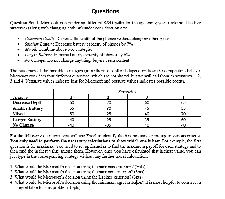 Solved PLEASE USE EXCEL TO PROVIDE ANSWERS AND SHOW FORMULAS | Chegg.com