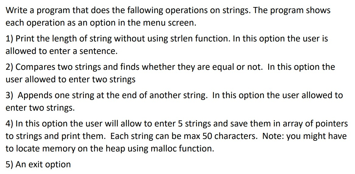 Solved The programming language being used is C, and I am | Chegg.com