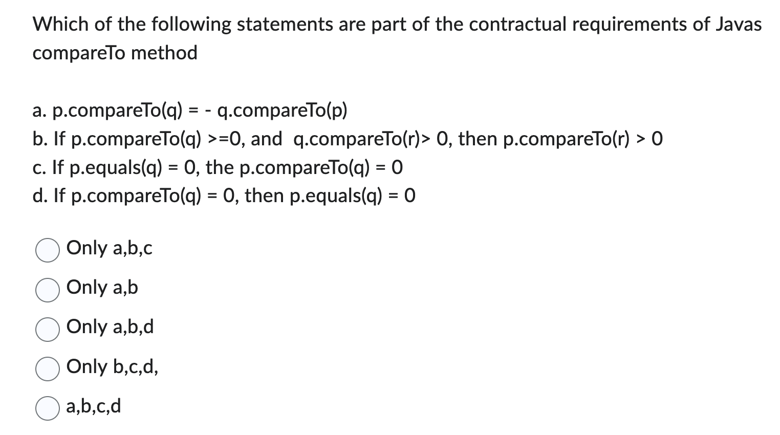 Solved Which of the following statements are part of the | Chegg.com