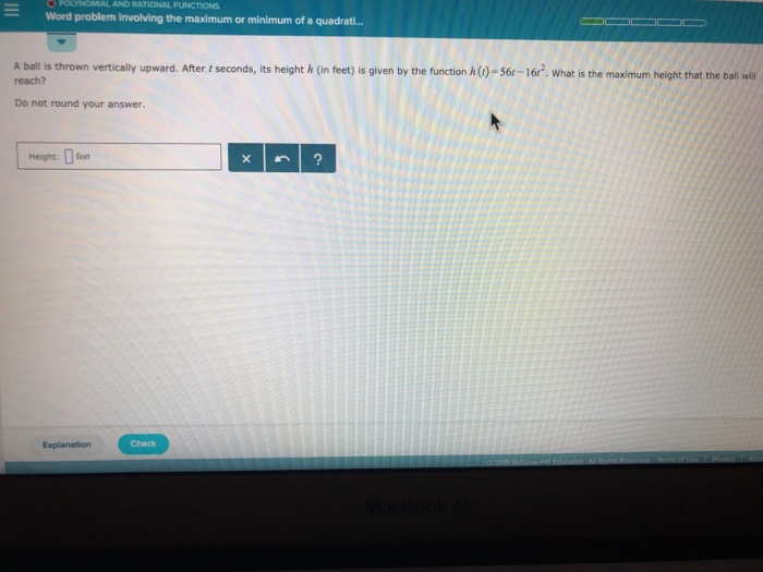Solved POLYNOMIAL AND RATIONAL FUNCTIONS Word problem | Chegg.com
