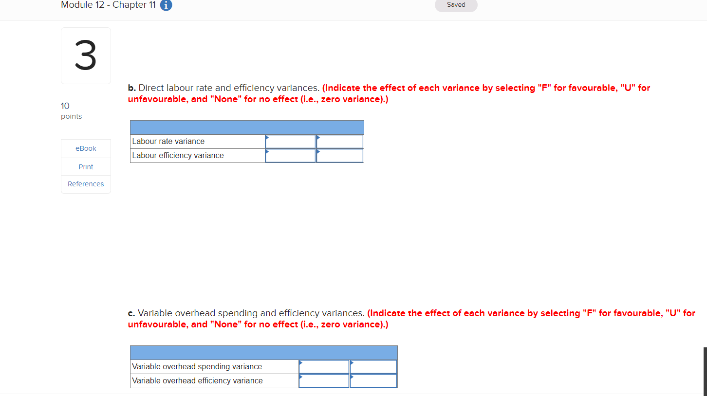 Solved Module 12 - Chapter 11 Saved Help Save & Exit Subr | Chegg.com