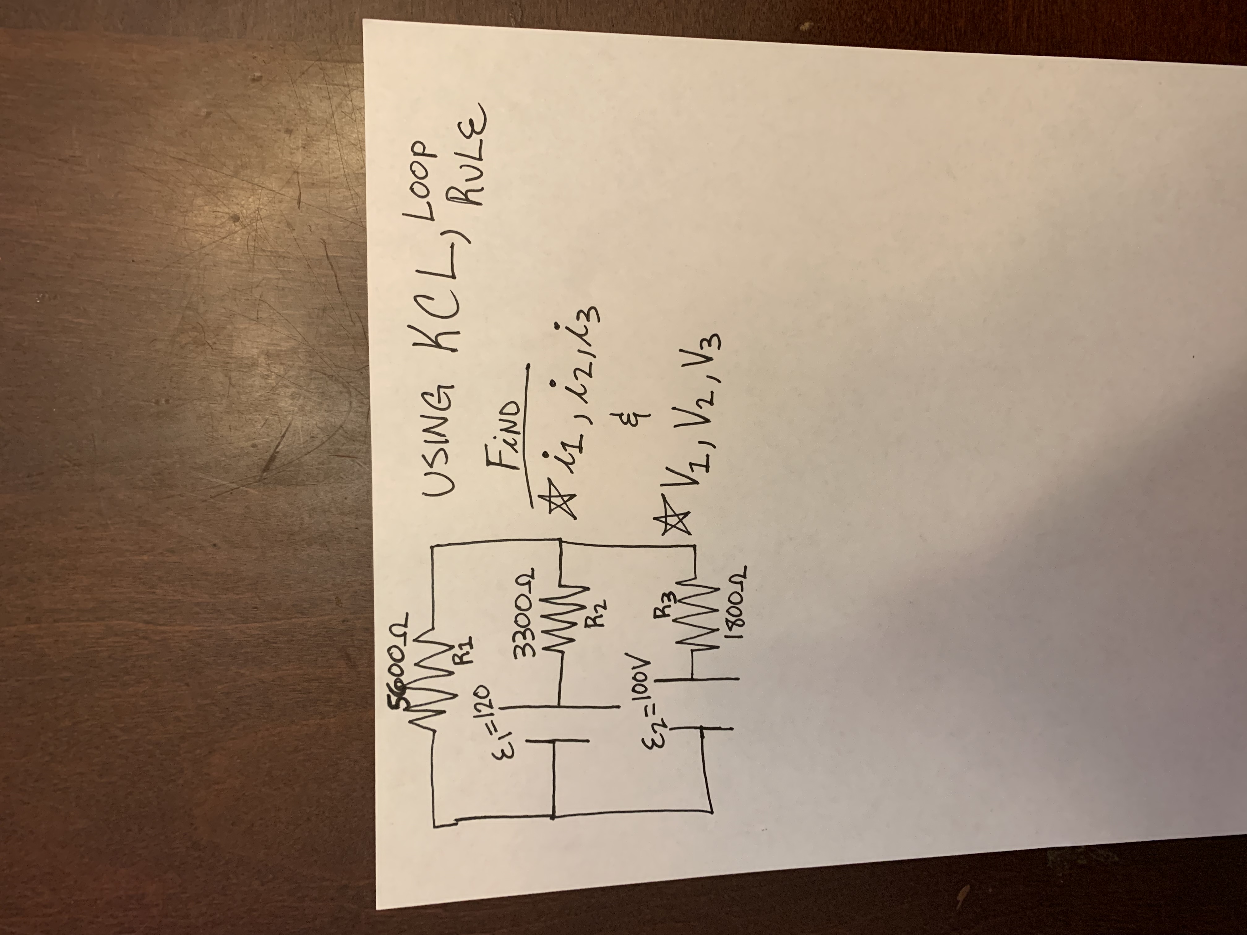 Solved USING KCL, Loop #i1,i2,i3FiNDFξV1,V2,V3 | Chegg.com