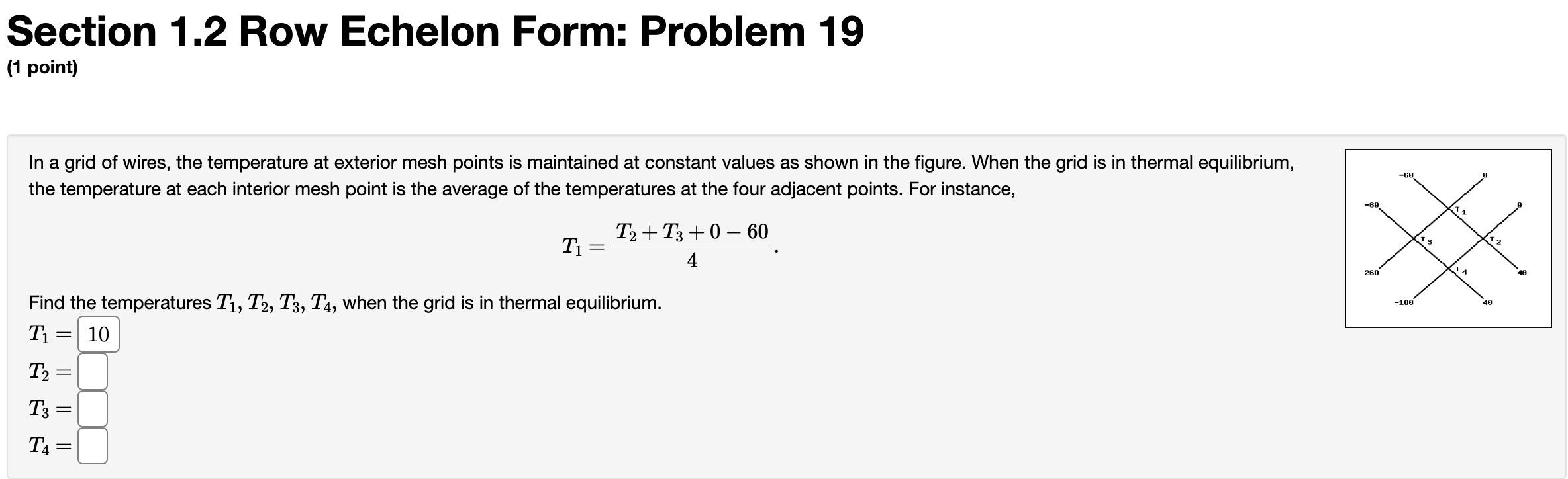 Solved Section 1.2 Row Echelon Form: Problem 19 (1 point) In | Chegg.com