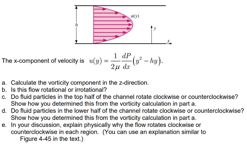Solved Consider fully-developed two-dimensional flow between | Chegg.com Solved Consider fully-developed two-dimensional flow between | Chegg.com