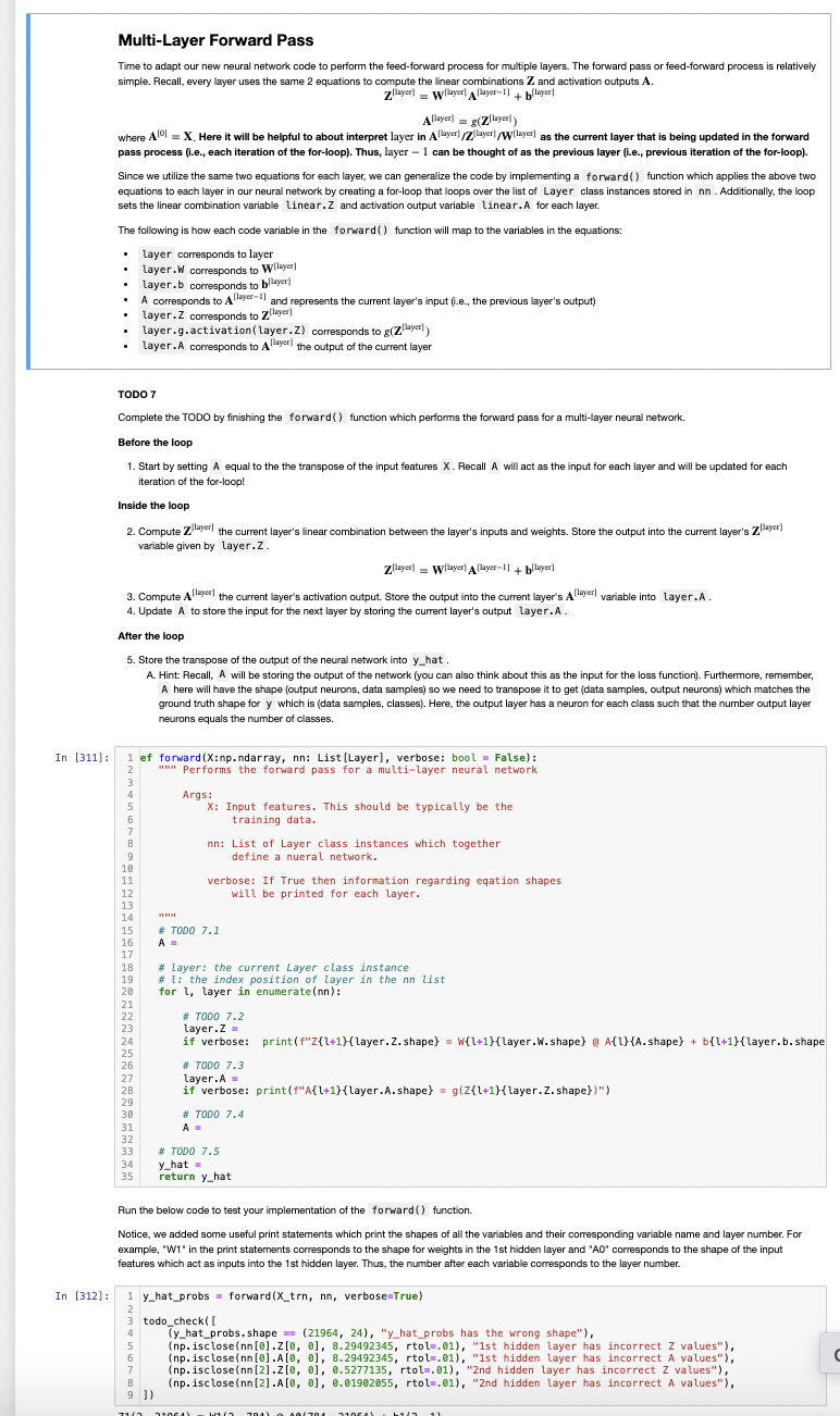 Solved fill in the todos in the image class Layer(): | Chegg.com