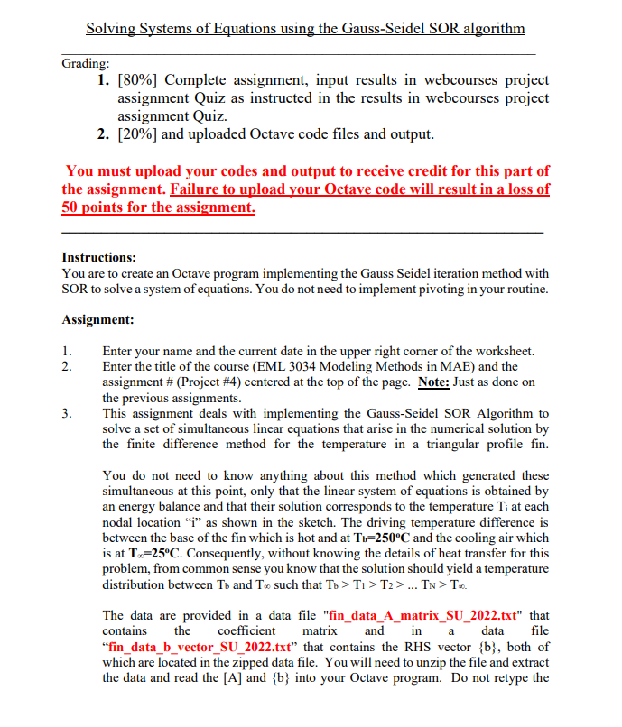 Solved Grading: 1. [80%] Complete assignment, input results | Chegg.com