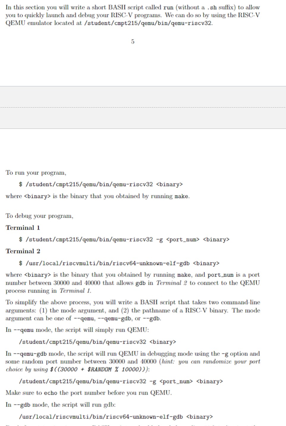 Solved In this section you will write a short BASH script | Chegg.com