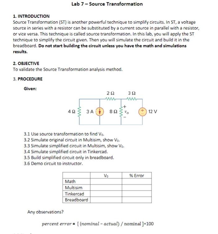 Solved 1. INTRODUCTION Source Transformation (ST) is another | Chegg.com