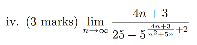 Solved Find the following limits. Explain your answer and | Chegg.com