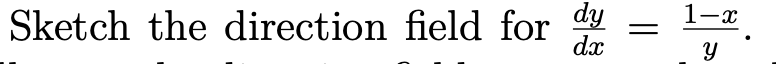 Solved and use the direction field graph to guess the | Chegg.com