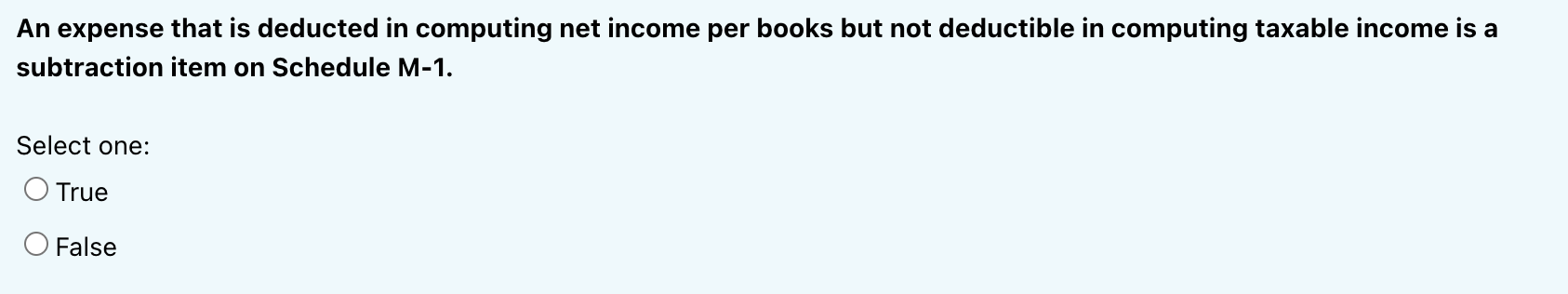 Solved An expense that is deducted in computing net income | Chegg.com