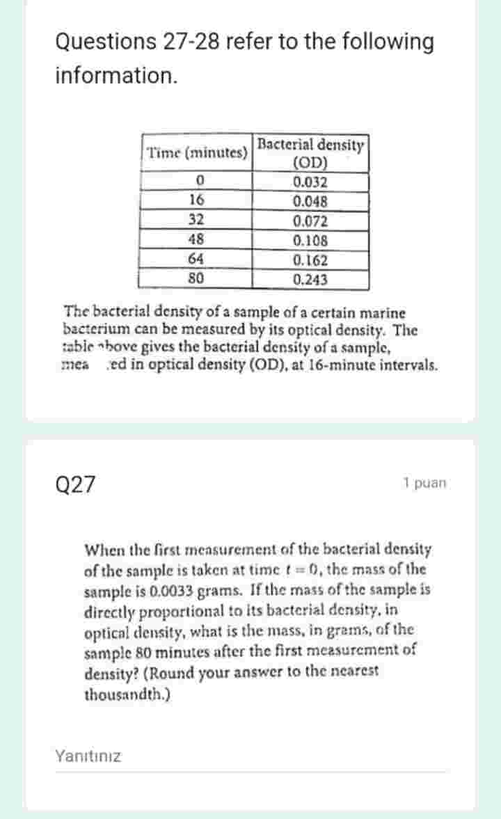 Solved Questions 27-28 ﻿refer to the following | Chegg.com