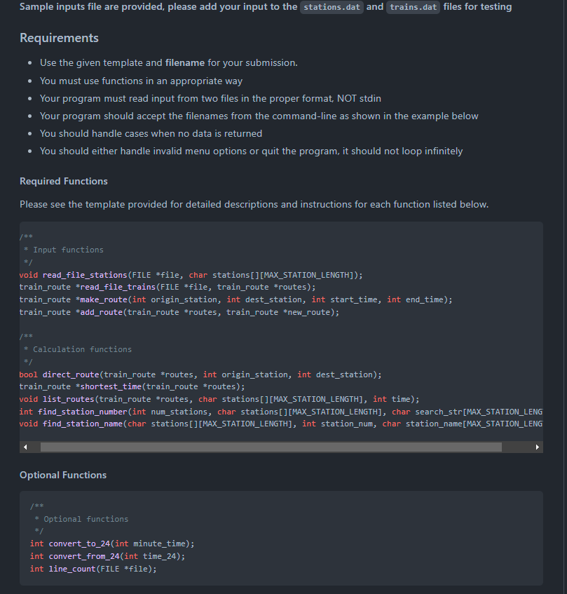 Solved Answer MUST BE IN C. Please use all of the required | Chegg.com