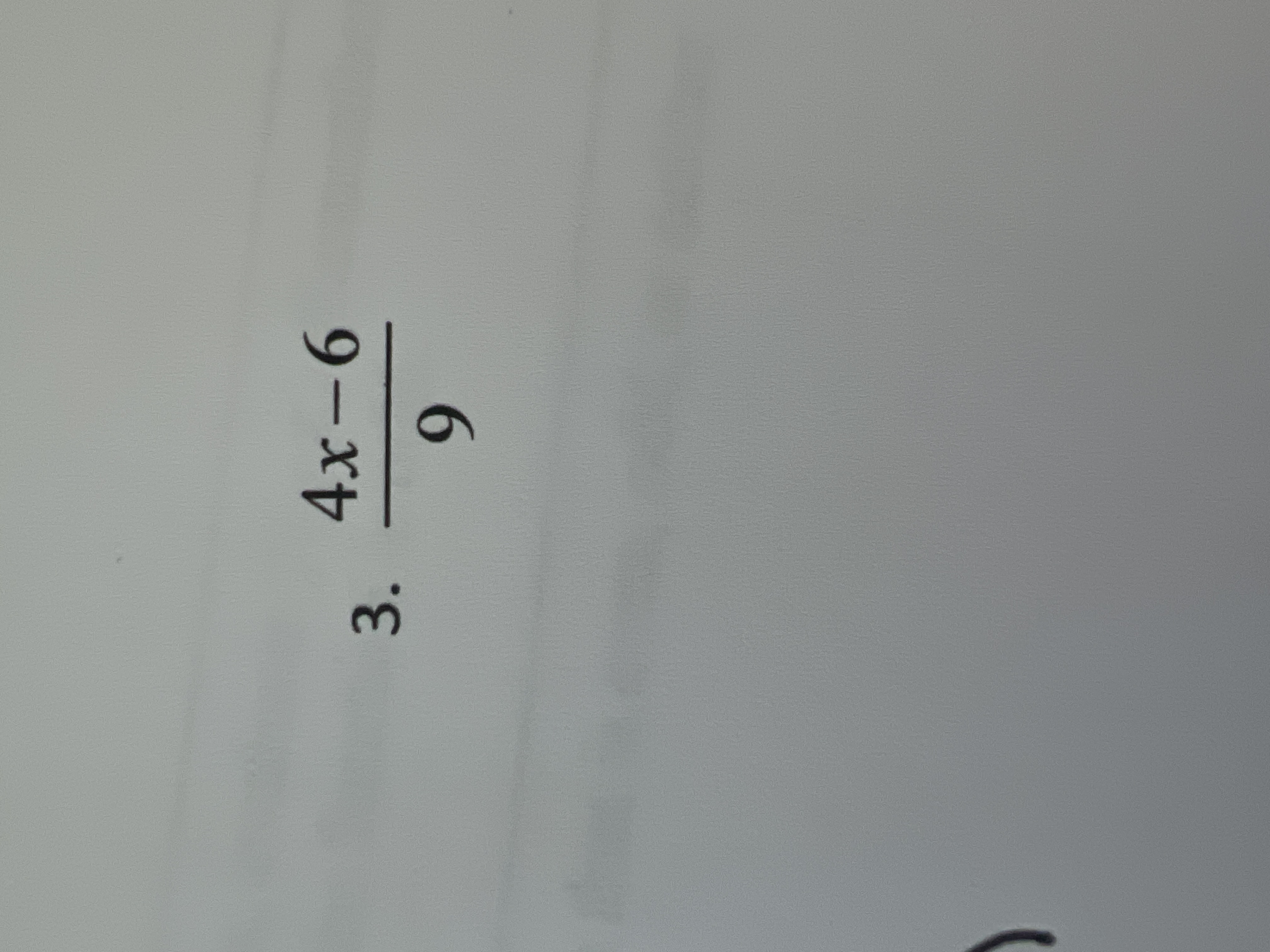 Solved 4x-69stat the domain | Chegg.com