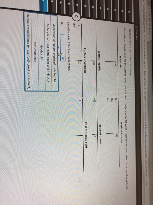 Solved Five selected transactions for the current month are | Chegg.com