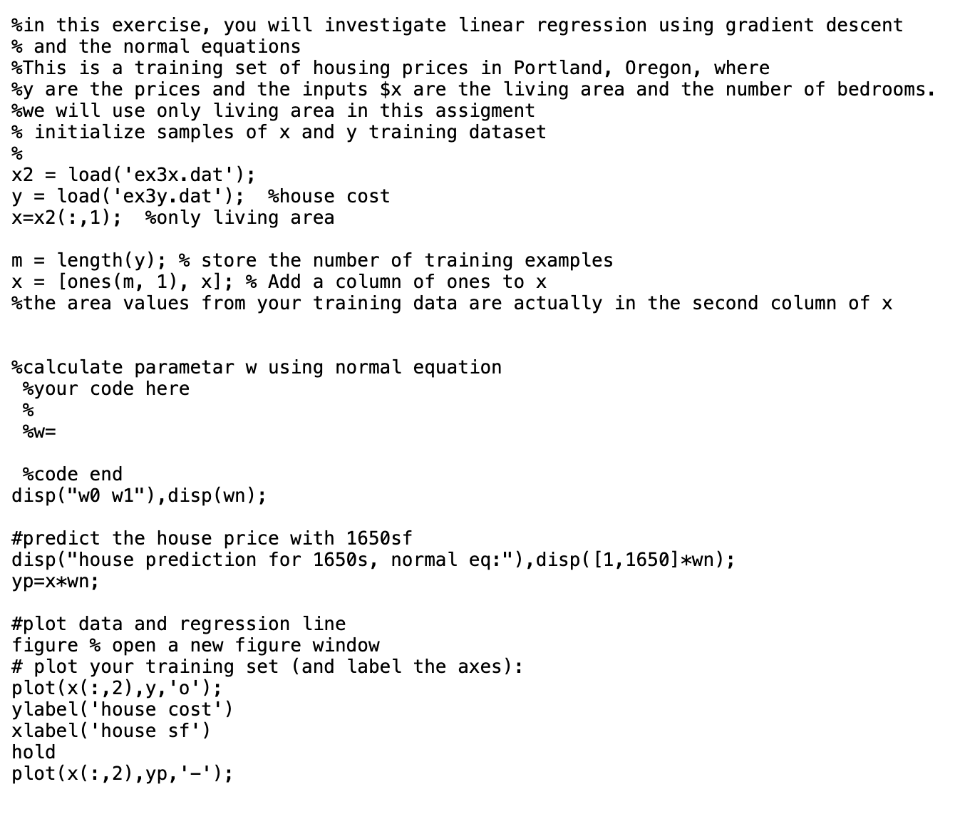 Solved I ONLY need the table of the Normal EQ model and GD | Chegg.com