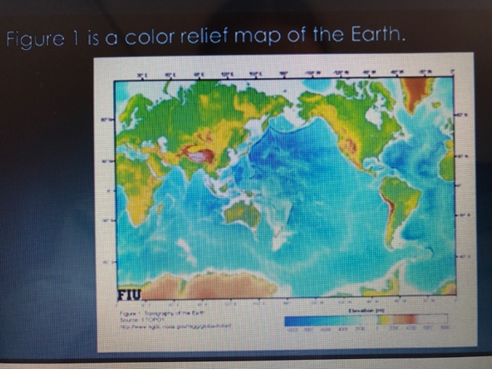 Solved Question #1 (Figure 1) The Earth's surface is not | Chegg.com