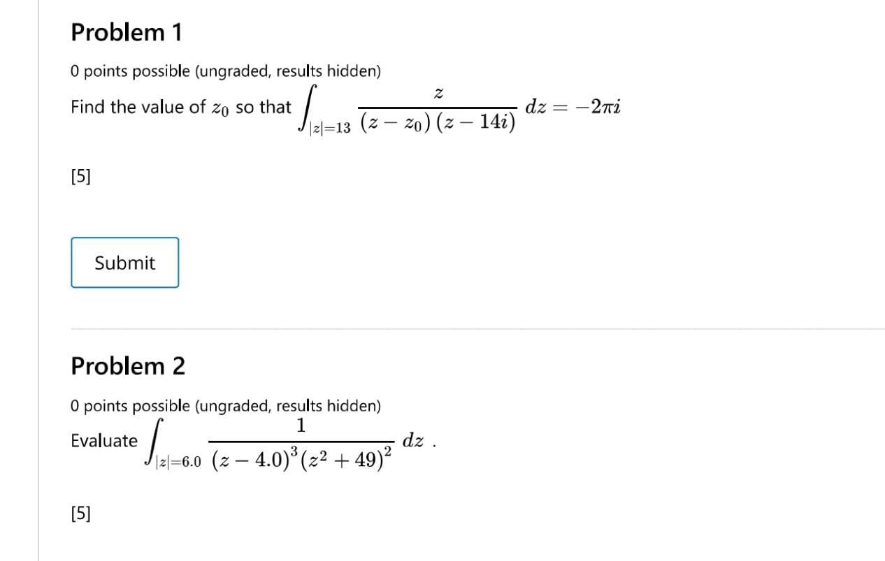 Solved Problem 1 O points possible (ungraded, results | Chegg.com