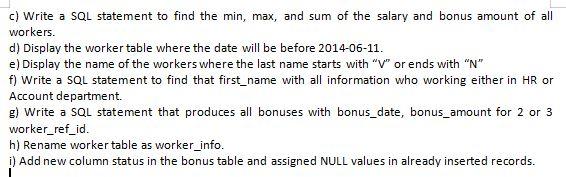 Solved 1 Q.No.1: Answer the data queries according to given | Chegg.com