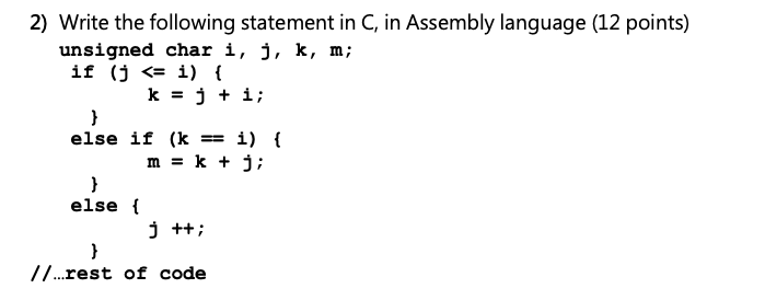 Solved Please can someone write the following if statements | Chegg.com