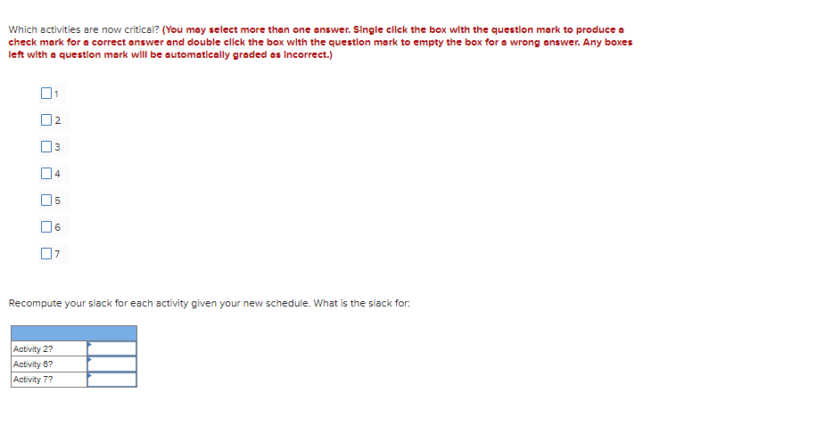 Solved EX8-4 (Static) Given the network plan that... Given | Chegg.com