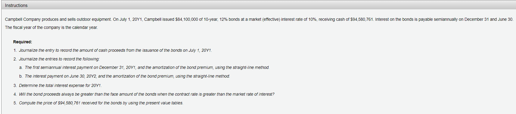 Solved Instructions Present Value Tablestwo Present Value Chegg