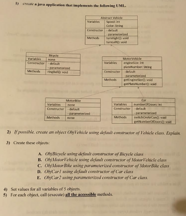 Solved ID create a java application that implements the | Chegg.com