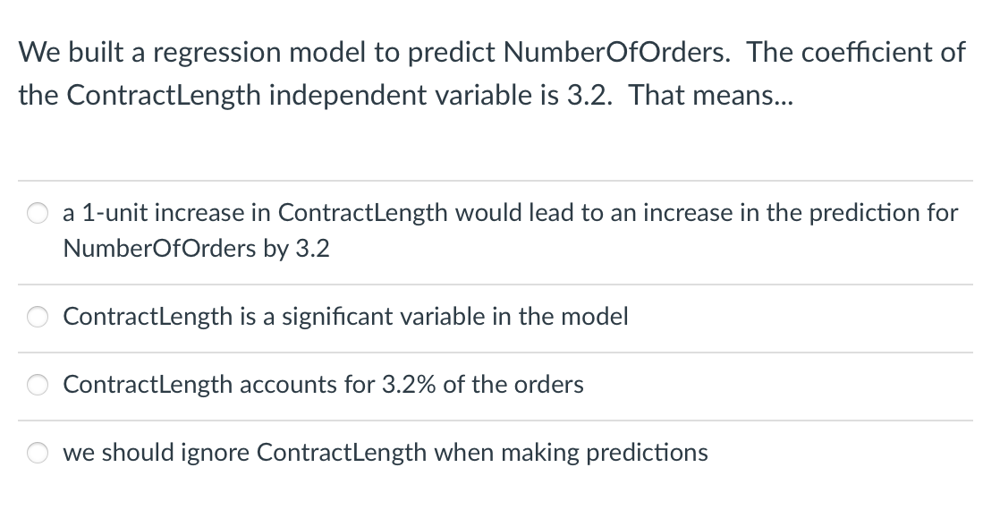 Solved Regression Is A Way To Predict One Attribute Based 