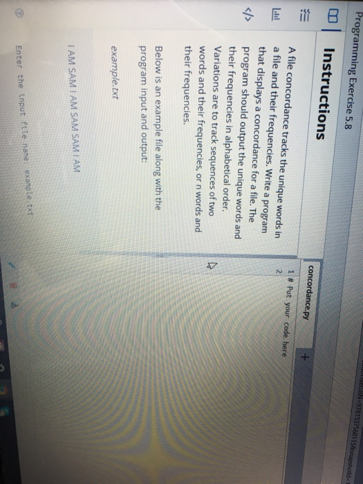 Solved SN-97813375601158sna Programming Exercise 5.8 미 | Chegg.com